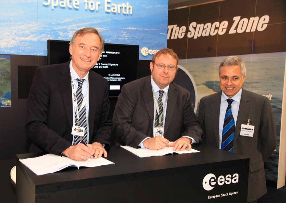SSTL Signs €80, Contract With OHB For Second Batch | Small Satellite ...